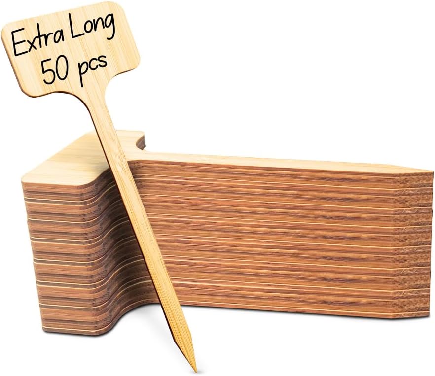 Amazon.com: 50 Wooden 12" L x 1-1/8" W, Plant Stake Labels for Field or ...