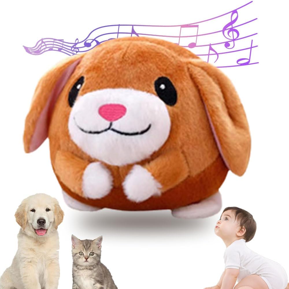 Amazon.com: Active Moving Pet Plush Toy, 2025 Interactive Dog Toys ...
