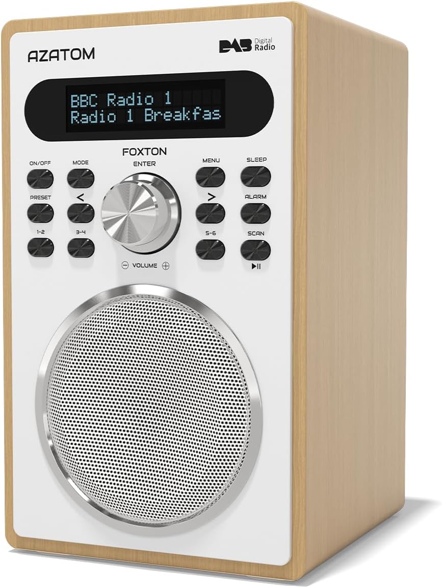 DAB+ Radio with Bluetooth Speaker - August MB420 - DAB FM Digital Radio ...