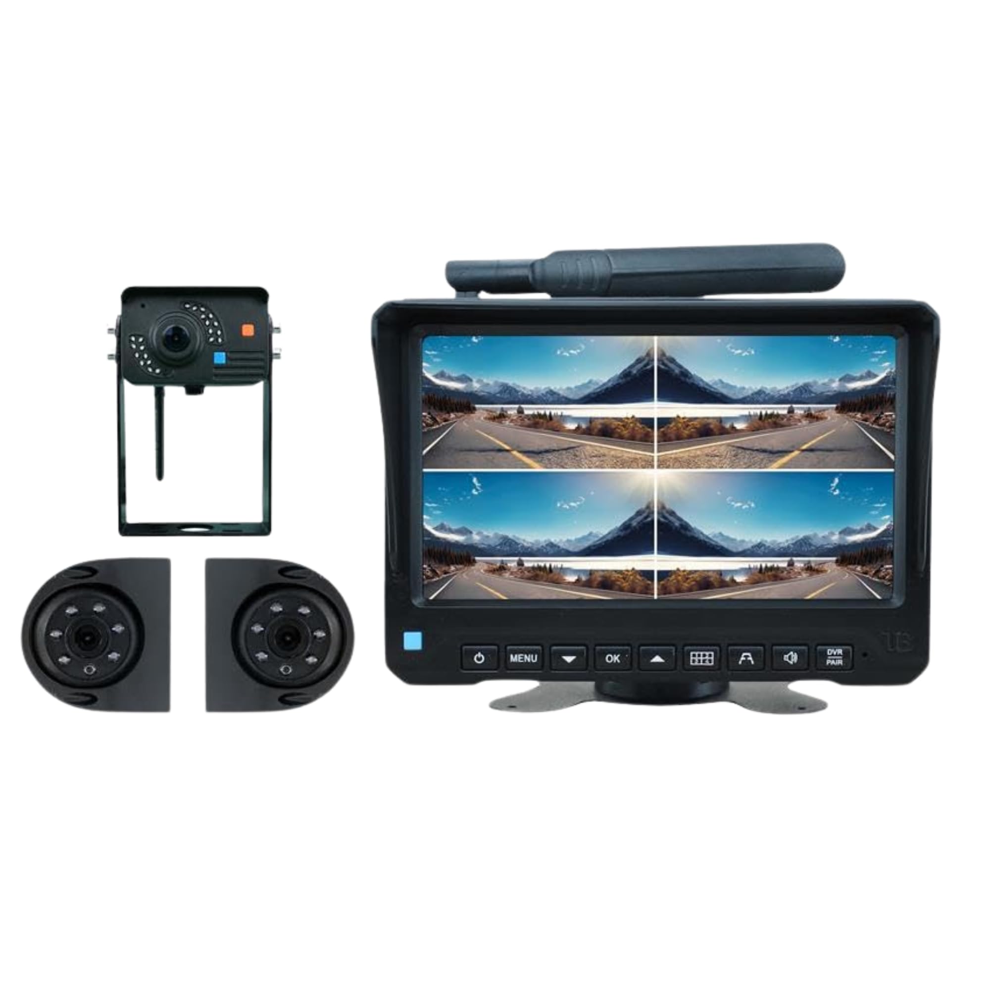 Amazon.com: Tadibrothers Backup Camera with Monitor - Trailer Backup ...
