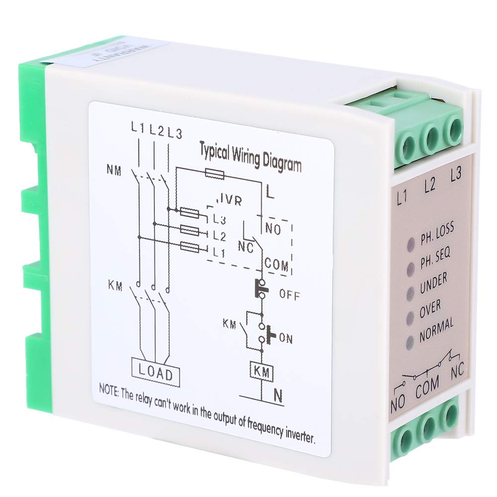 Buy Voltage Protector Relay, Digital Voltage Relay Voltage Protection ...
