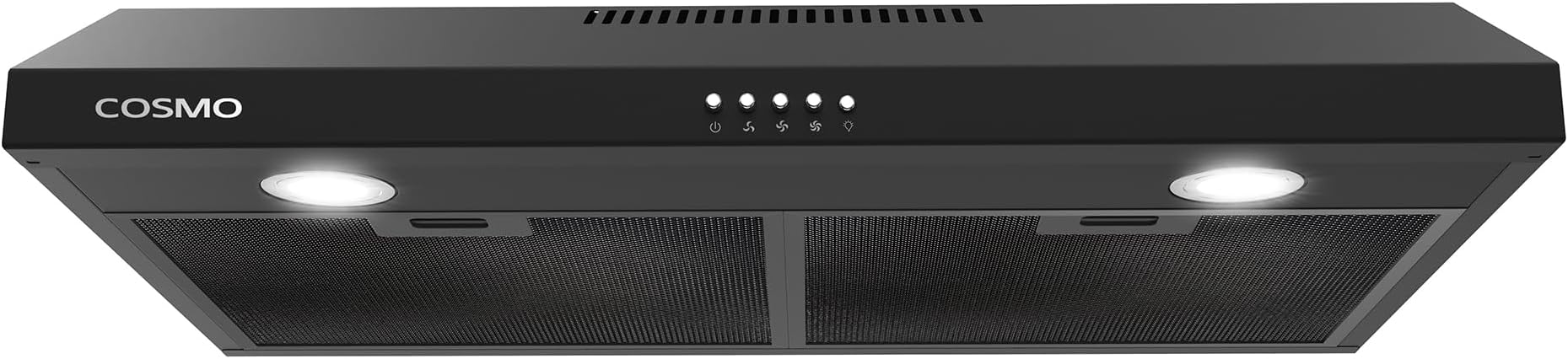 Amazon.com: COSMO COS-5U30-BK 30 in. Under Cabinet Range Hood with ...