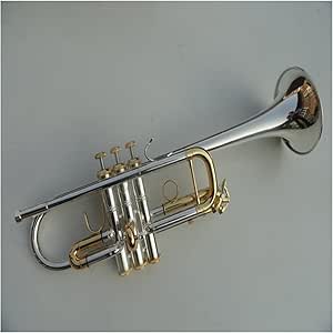 Amazon.com: Beginner trumpet Brass Trumpet Playing C Trumpet Instrument ...