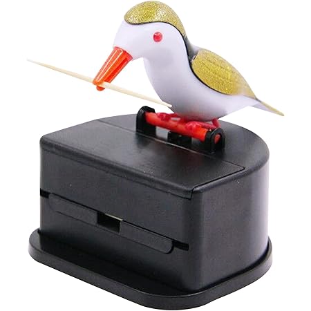 Amazon.com: Jucaifu Little bird toothpick dispenser, creative push-type ...
