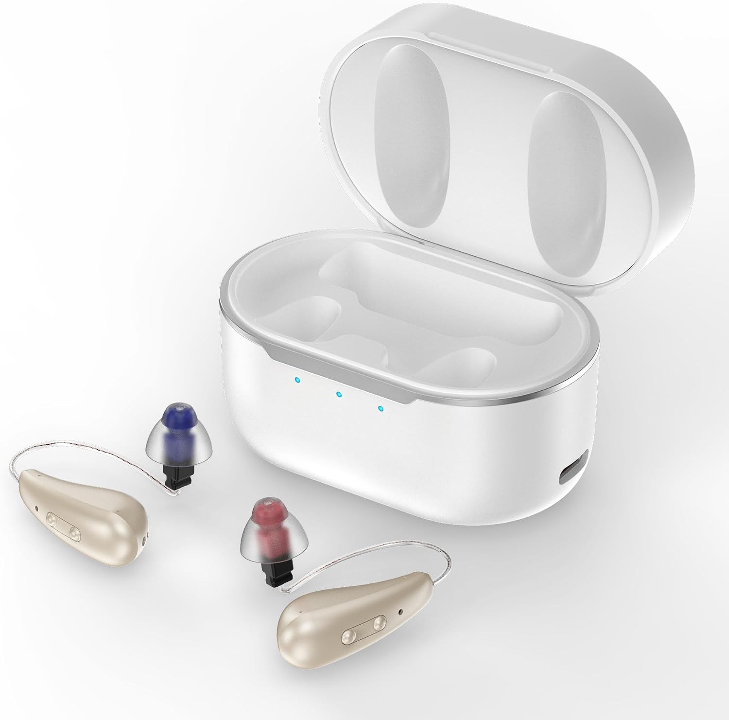Amazon.com: Hearing Aids Rechargeable for Seniors,Smart Noise Reduction ...