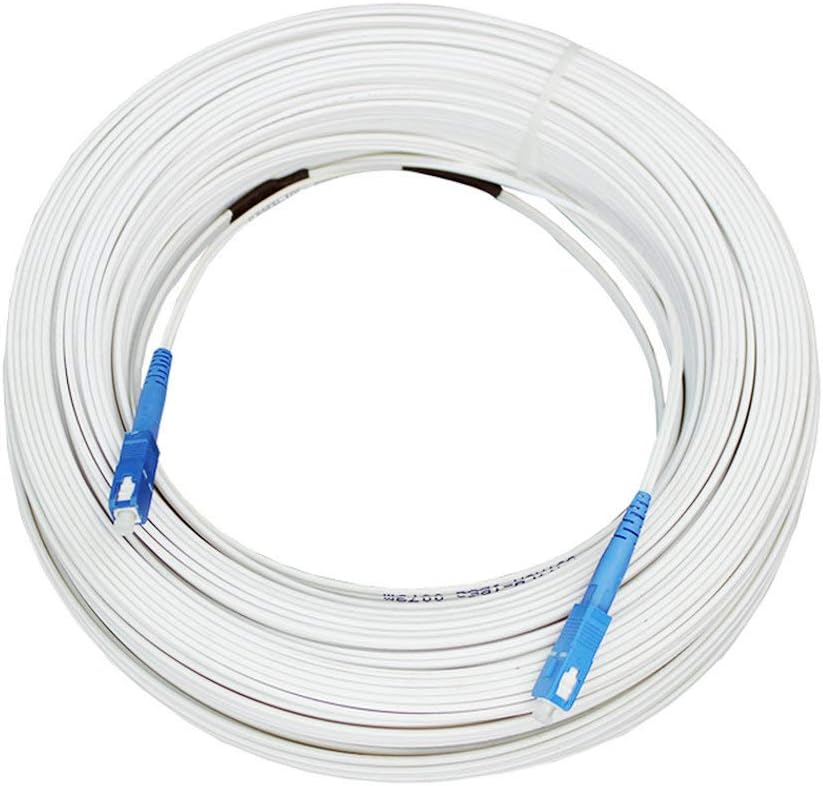 Buy Jeirdus SC to SC 3Meters Indoor 9/125 Singlemode Hard Fiber Optic ...