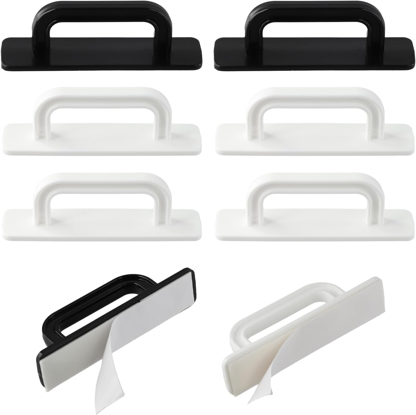 OQXEJPHFN 6 Pcs Adhesive Handles for Cabinets Peel and Stick, Self ...
