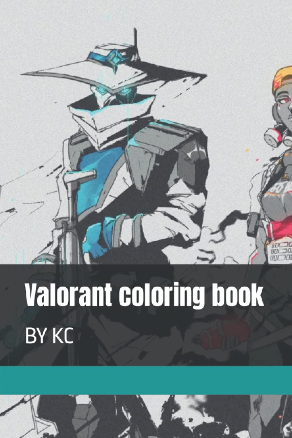 Valorant Coloring Book Color In Your Favourite Valorant Characters Add ...