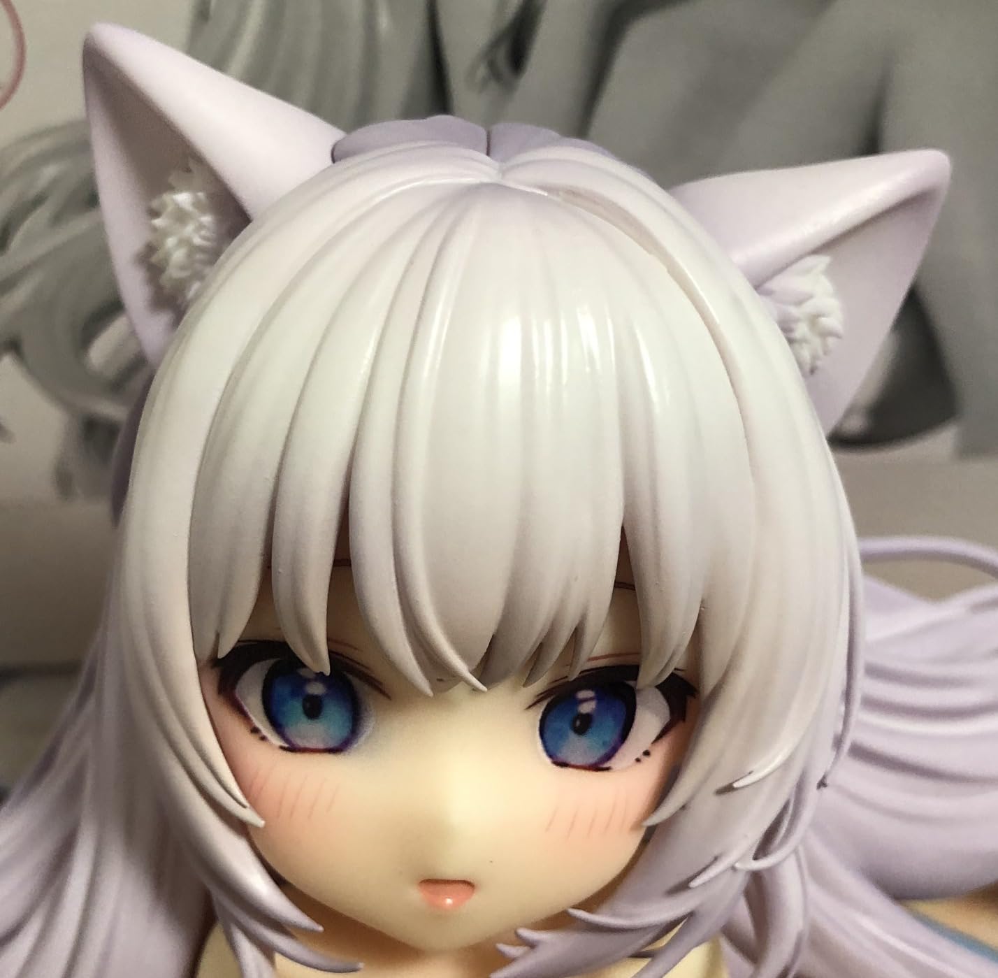 Jp 肉感少女 ちび猫娘 アナスターシャ 14スケール塗装済み完成品フィギュア ホビー 8077