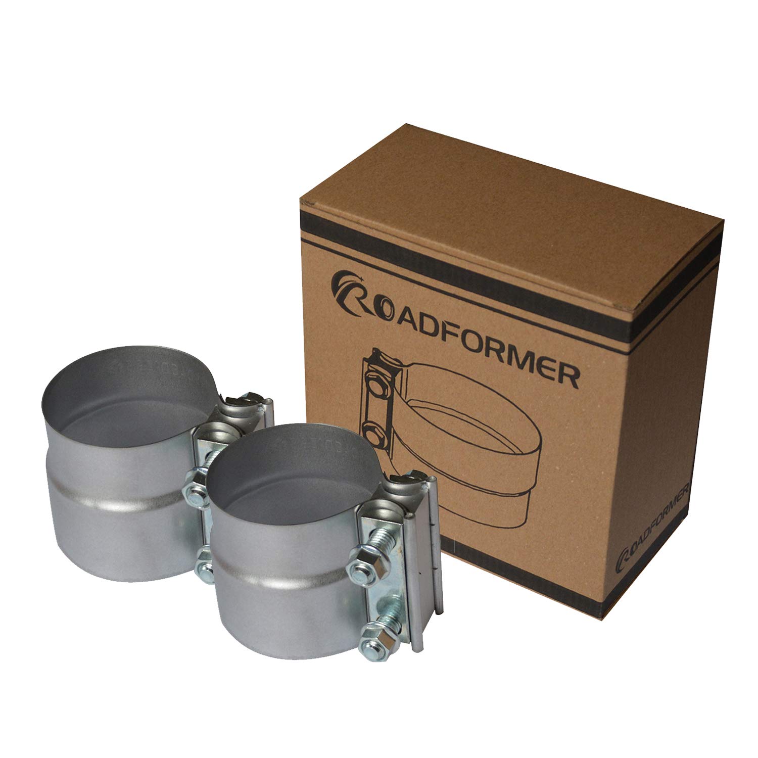 Roadformer 2.5" Lap Joint Exhaust Band Clamp - Aluminized Steel for 2.5 ...