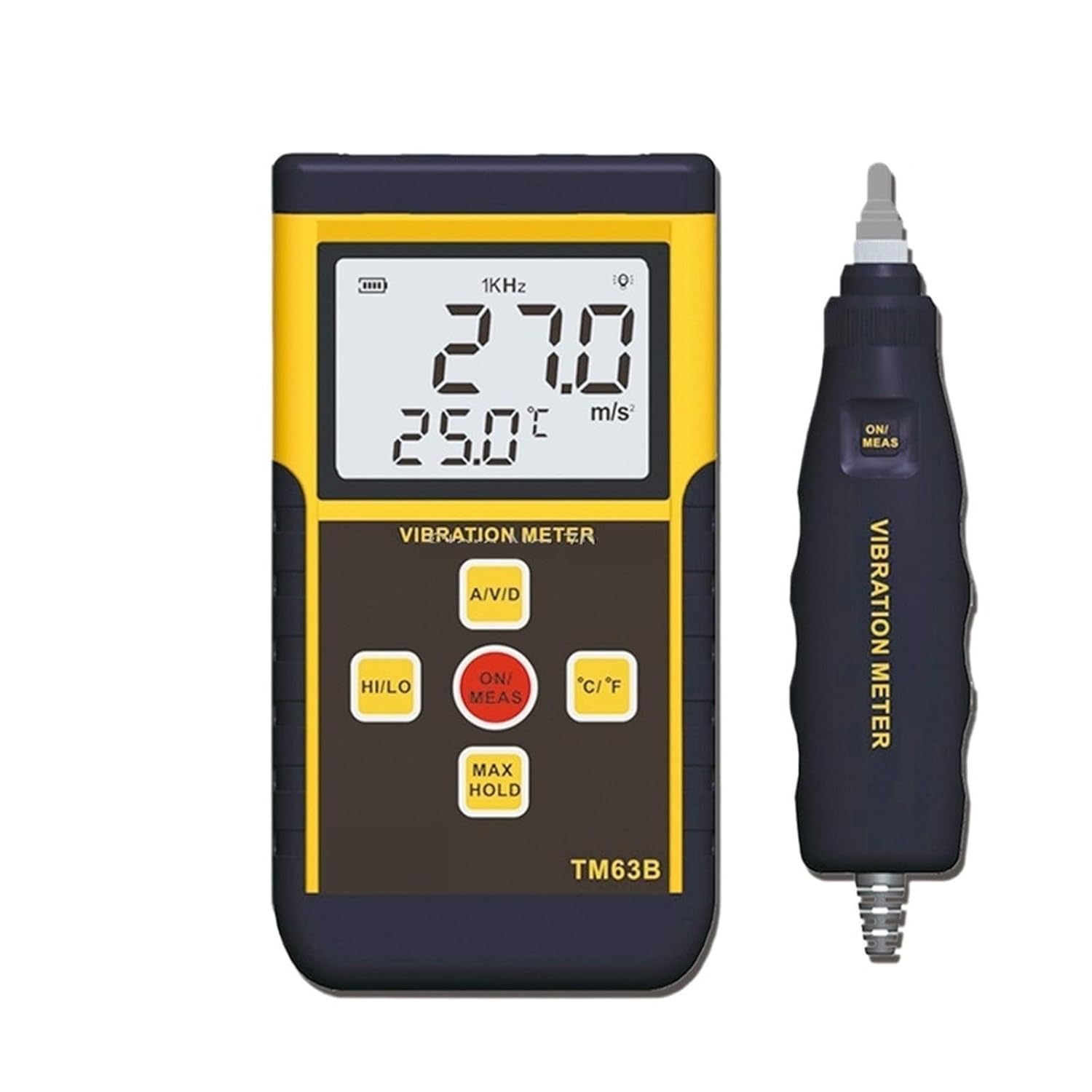 Dynamometer, Split Digital Vibration Meter TM63B Professionally ...