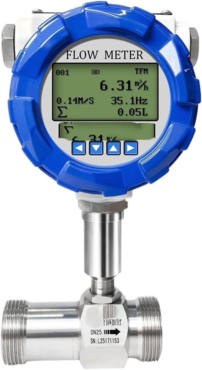 Amazon.com: banps Garden Hose Water flowmeter High Accuracy Flow Meter ...