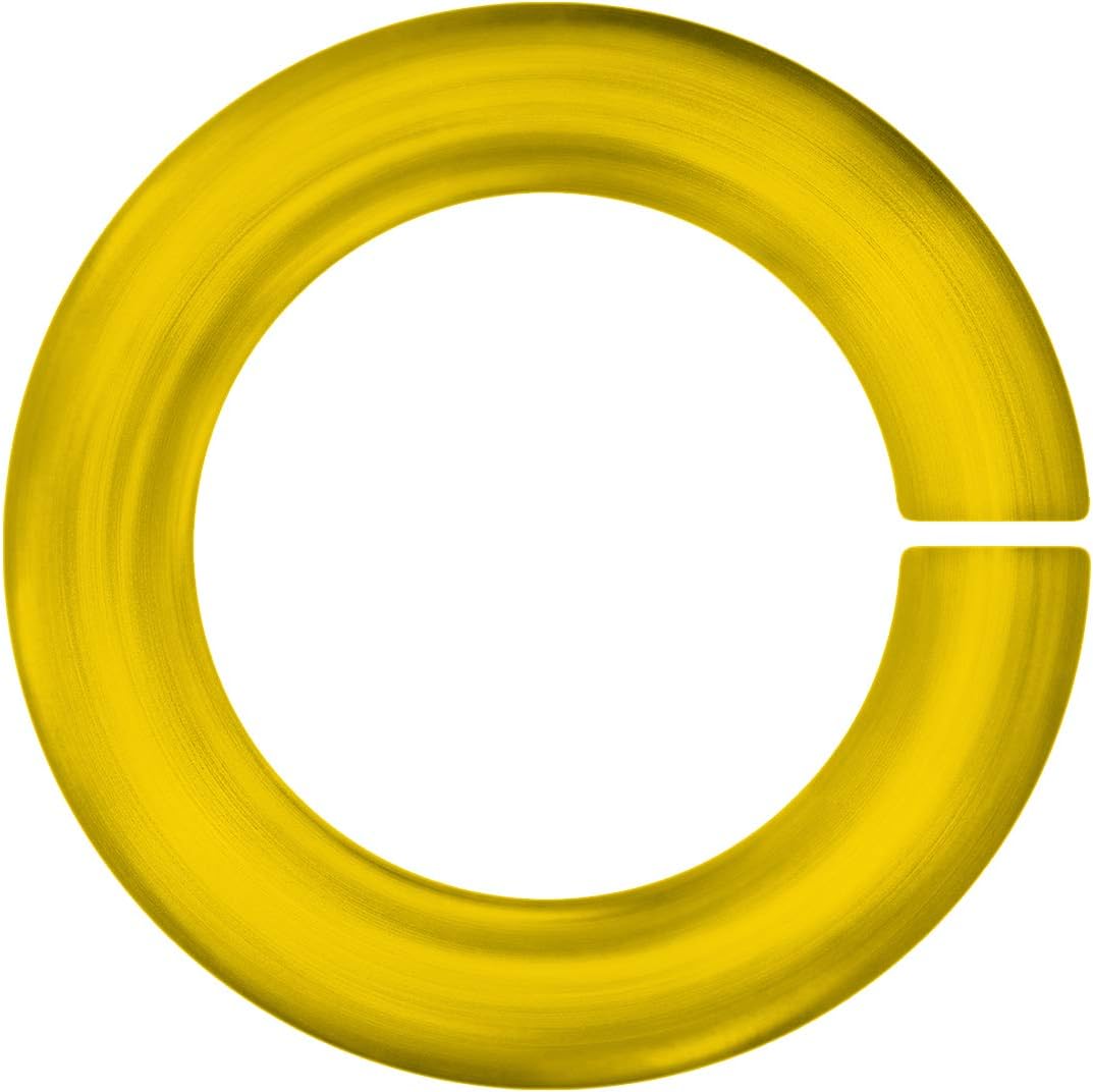 Amazon.com: Weave Got Maille Canary 18 Gauge 3.5mm Anodized Aluminum ...