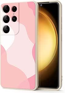 Amazon.com: YSLBWLE for Samsung Galaxy S21 Ultra Case, Thin Liquid Silicone Case,Shockproof,Slim ...