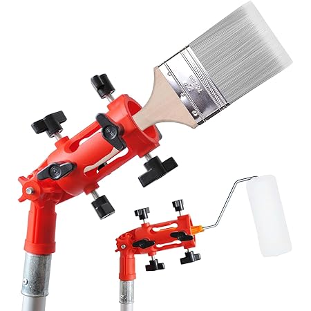 Multi-Angle Paint Brush Extender - Paint Edger Tool for High Ceilings ...
