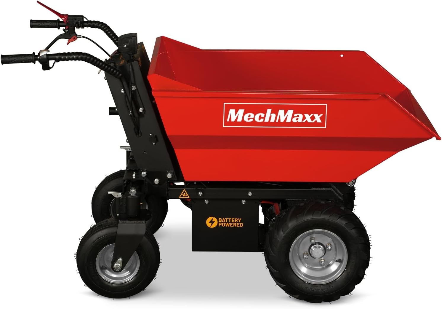 Amazon.com: MechMaxx 1100Lbs Loading Battery Powered Barrow Electric ...