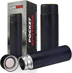 Amazon.com: LIVEMUG Pocket Spittoon for Chewing Tobacco 4 Oz ...