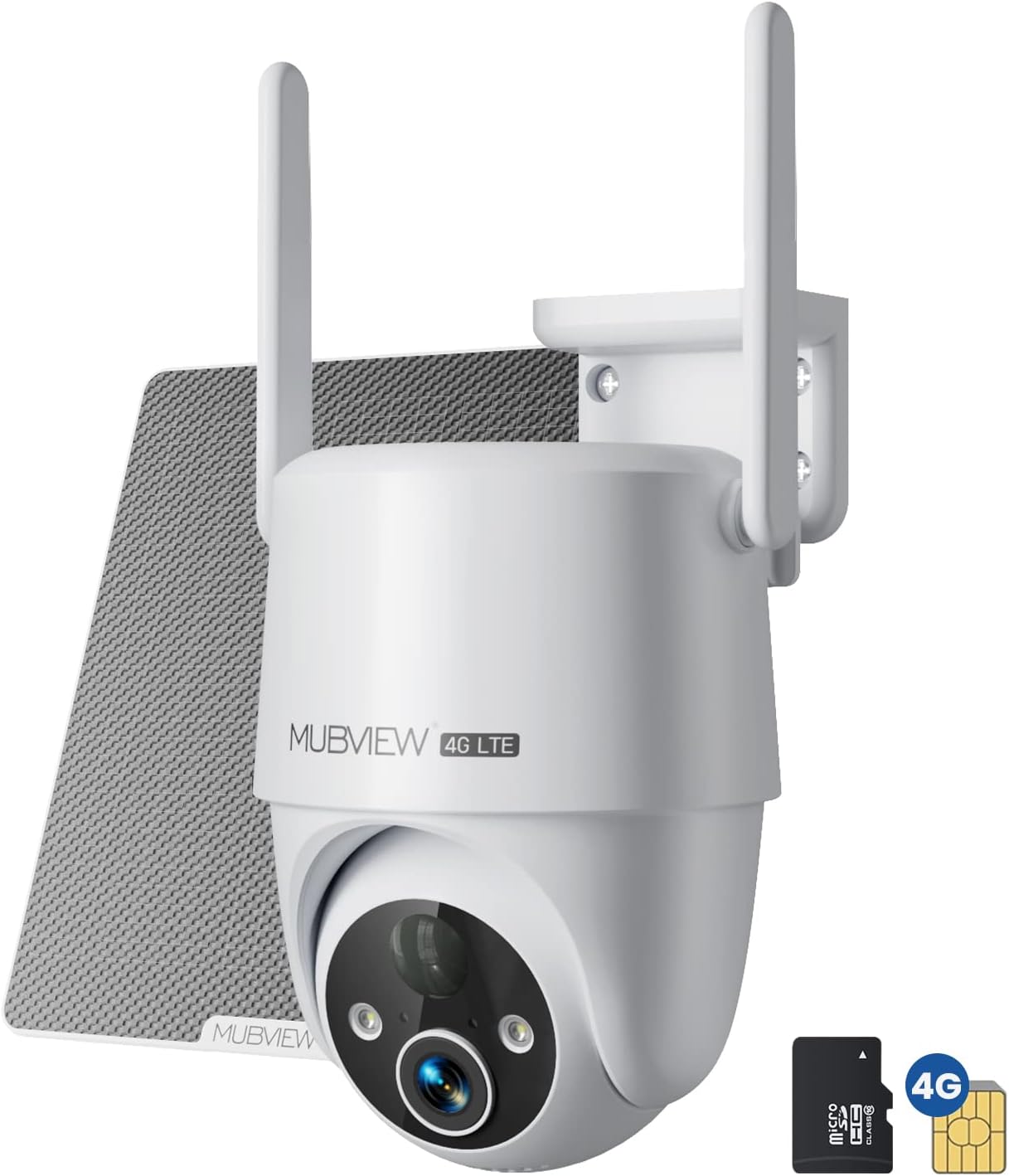 Amazon.com : MUBVIEW 4G LTE Celluar Secuirty Cameras Wireless Outdoor ...