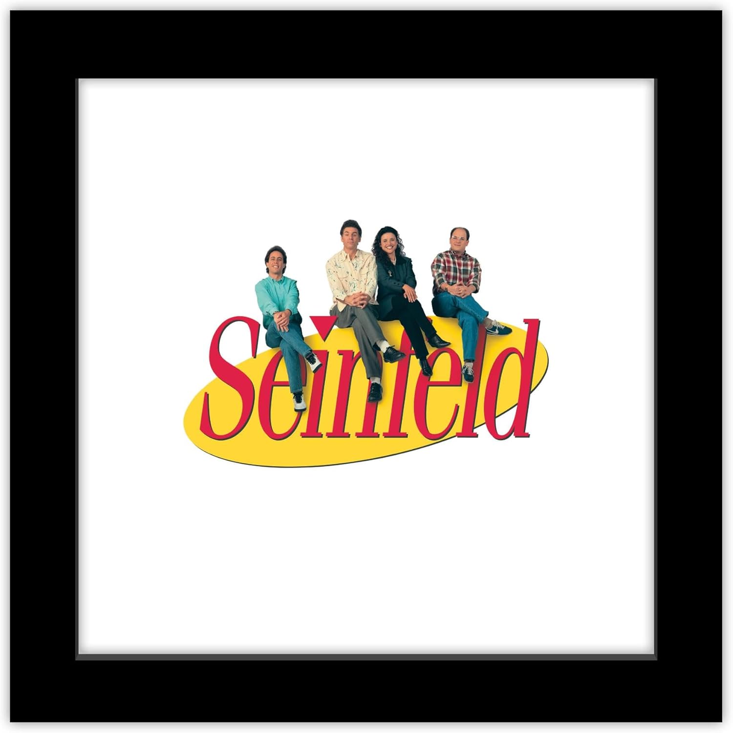 Amazon.com: Trends International Gallery Pops Seinfeld - Logo Wall Art ...