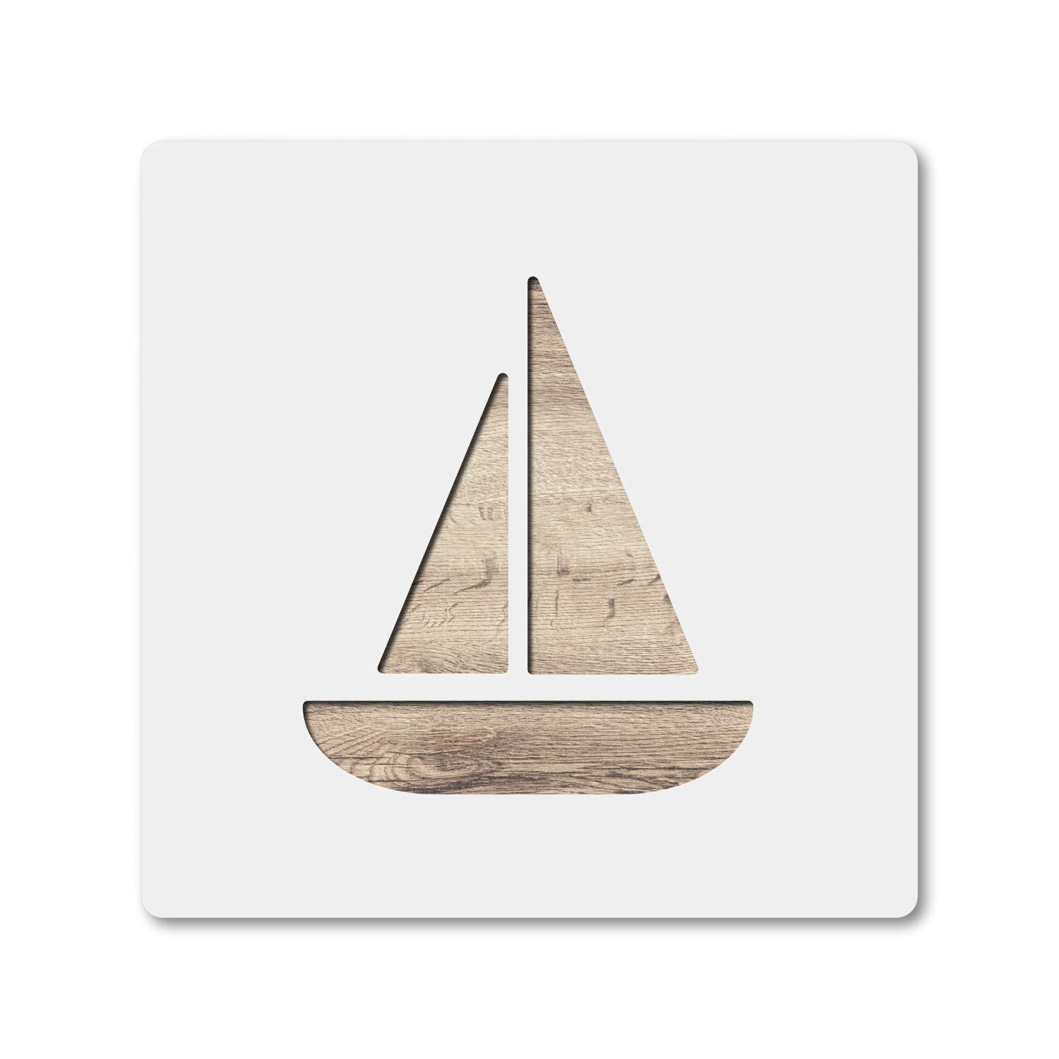 Sailboat Stencil