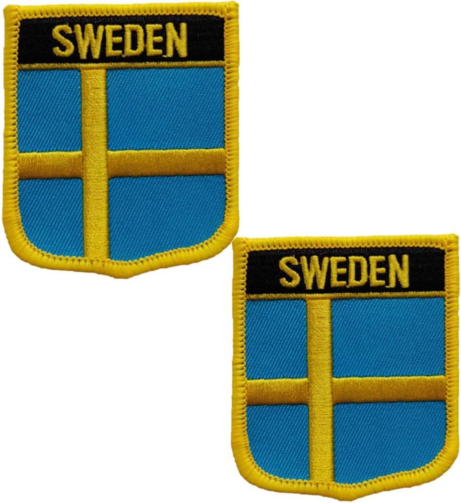 Amazon.com: International Sweden Flag Embroidered Patches Tactical ...