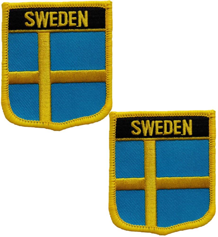 Amazon.com: International Sweden Flag Embroidered Patches Tactical ...