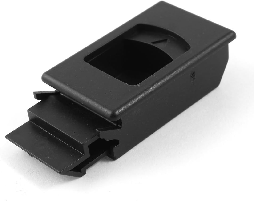 Uxcell Cabinet Wardrobe Inside Plastic Pull Button Latch, Black ...