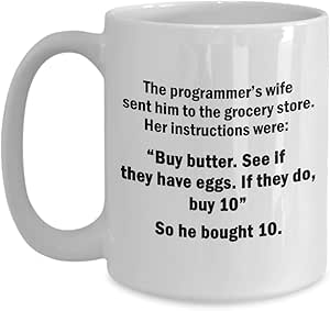 Divertida taza de café programadora para ordenador, programador, regalo ...