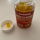Amazon.com: Simhould 2 Pack Vegan 80MG Iron Supplement Gummies for Women & Men - Vitamin A, C, B ...