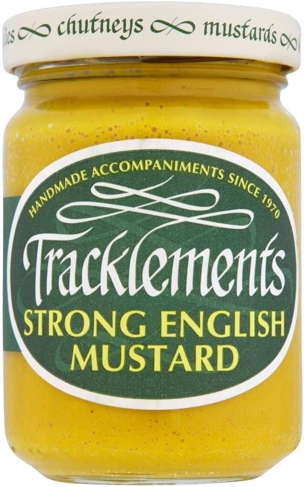 Amazon.com: Tracklements Strong English Mustard (140g) - Pack of 2 ...
