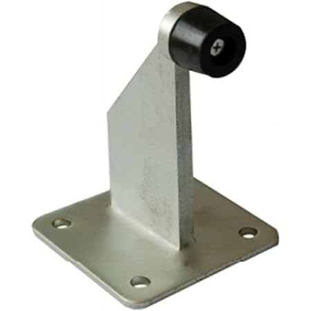 Butoir de porte avec butée en caoutchouc - 100 x 80 mm - Pour portails ...