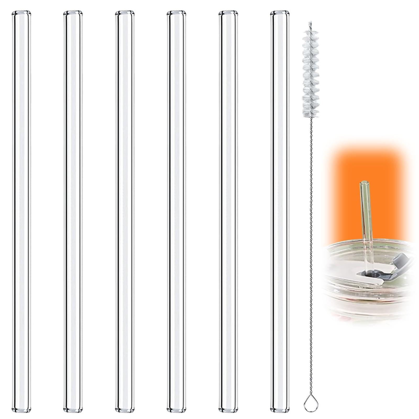 Leogony 6PCS Replacement Straw Compatible with Stanley 40oz, Reusable ...