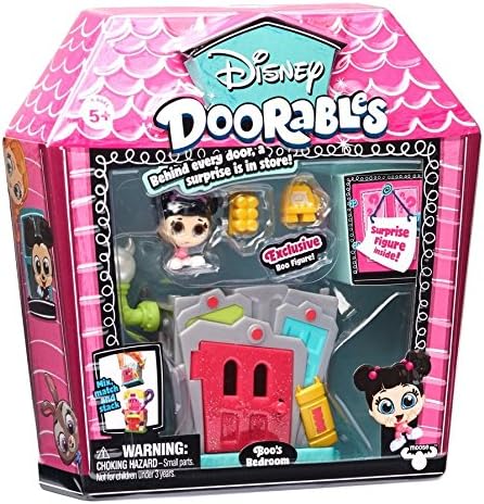 Doorables 34998 Monster AG Disney Mini Game Set Boo’s Bedroom, Play Set ...
