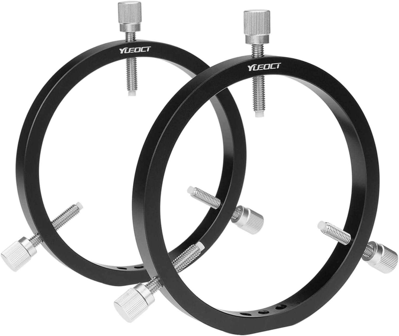 Amazon.com: Astromania Adjustable Guiding Scope Ring Set with Plate ...