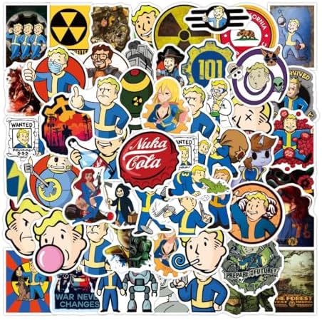 Amazon.com - Vinyl Sticker Die Cut Fallout Character Vault Boy Decal ...