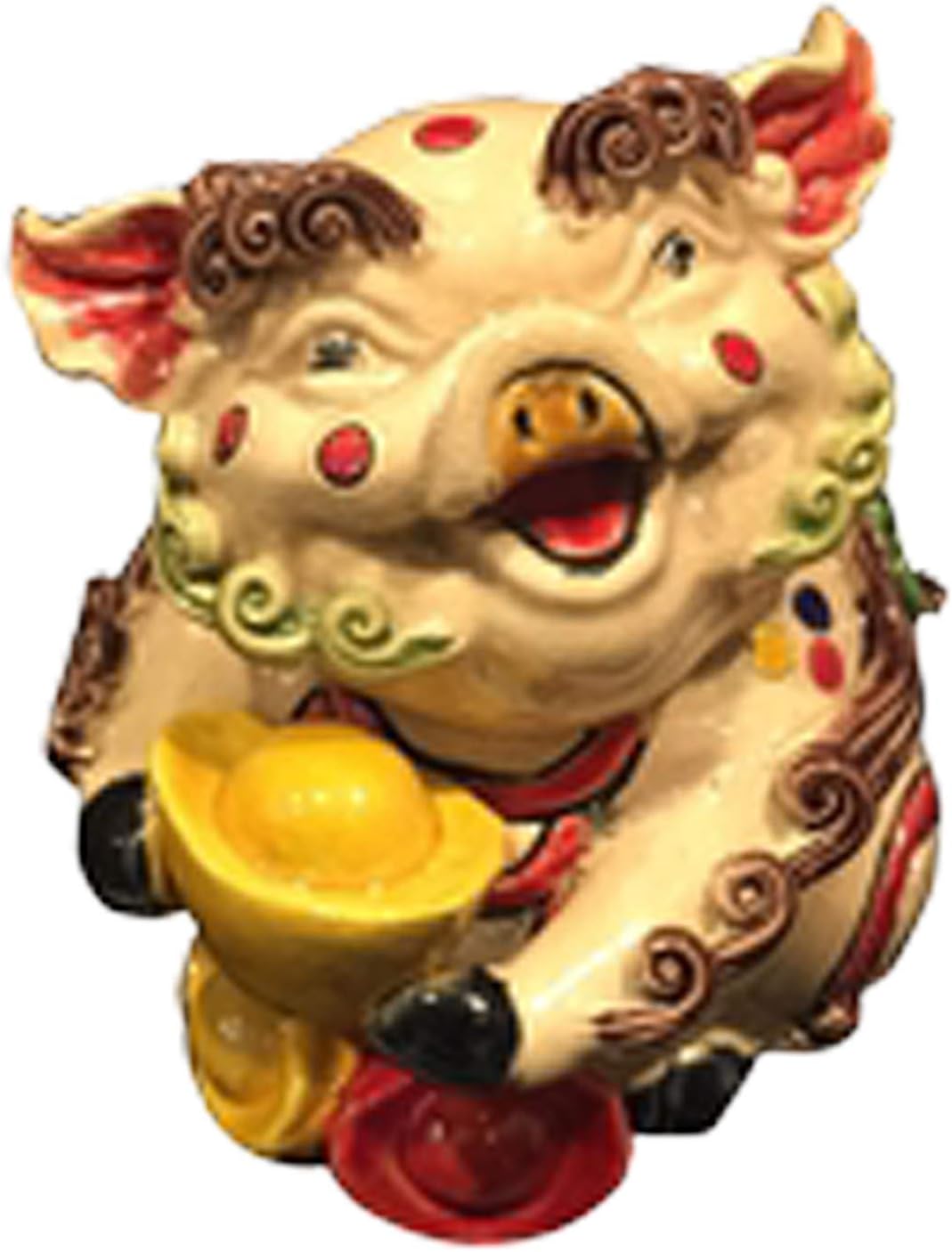 Amazon.com: RAHYMA Weiping - 2021 Chinese Zodiac Statue Feng Shui ...
