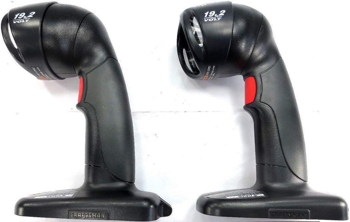 Craftsman C3 19.2 V Volt Pivot Head Cordless Work Light Flashlight ...