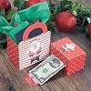Amazon.com: Current Happy Santa Christmas Money Dispenser and Gift Bag ...
