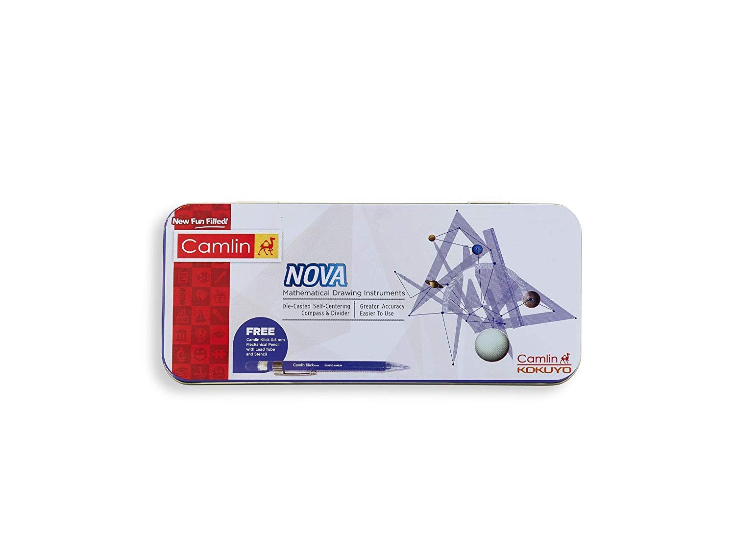 Camlin Kokuyo Geometry Box (Nova) : Amazon.in: Office Products