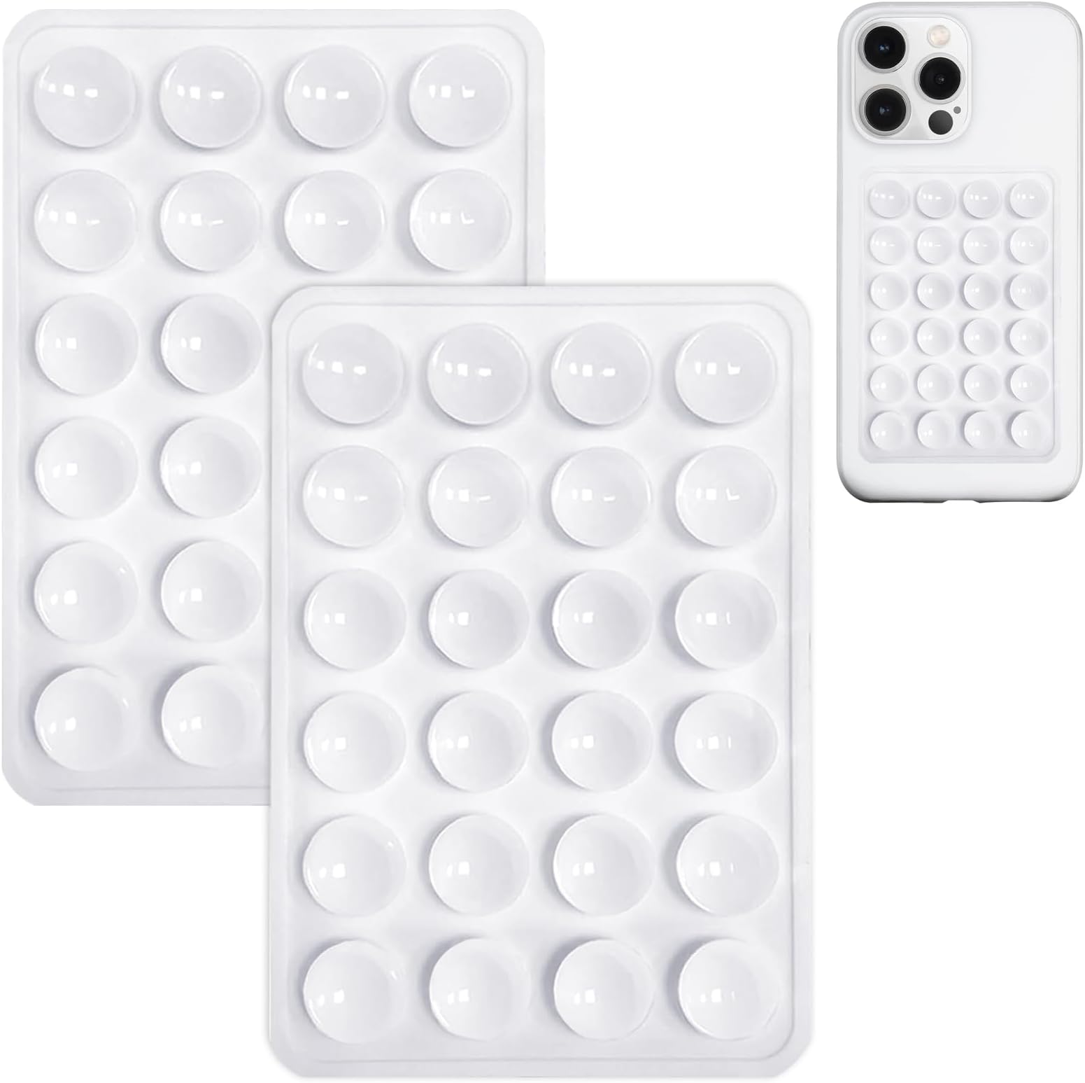 Amazon.com: JingJinYY 2 Pack Silicone Suction Phone Case Mount, Non ...