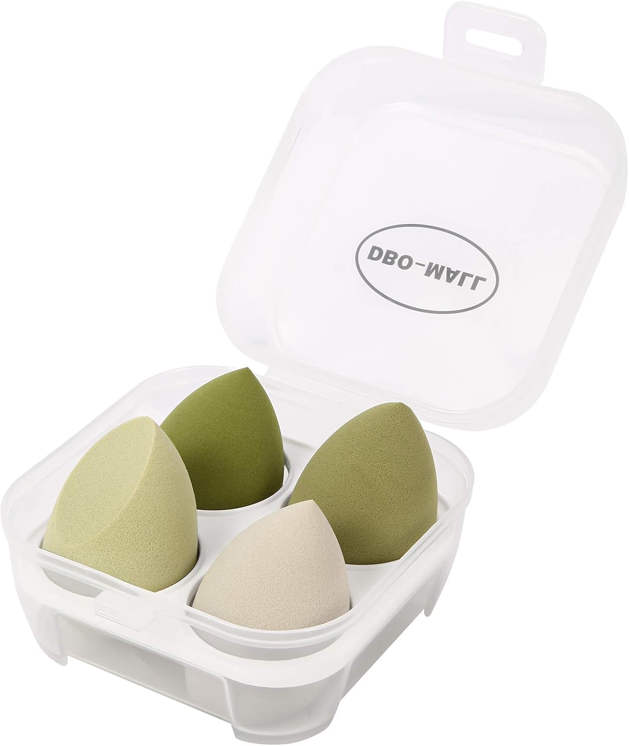 DBO-MALL Beauty Blender Sponges Holder Set,Latex Free Mini Blending ...