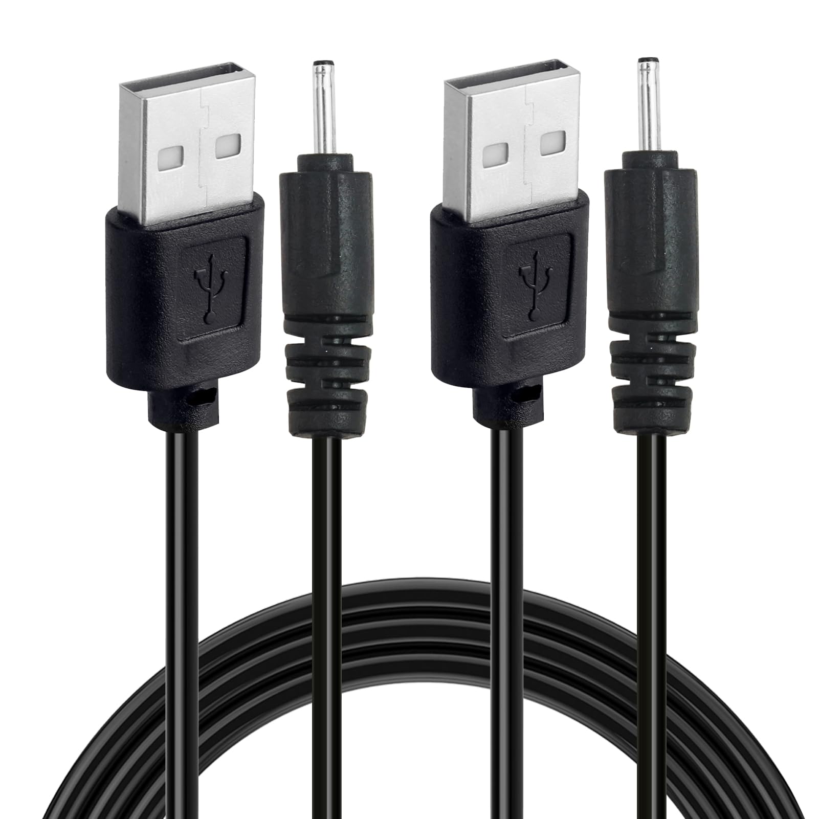 Sharelove 2pcs Charger Cable for Nokia, DC 2.0 Small Pin USB Cable ...