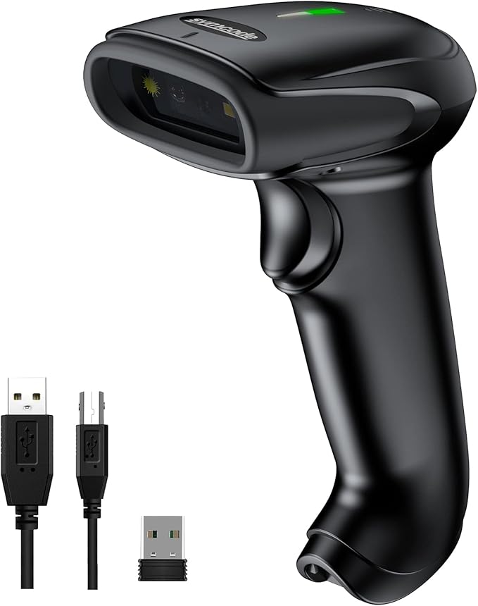 Amazon.com : 2D Wireless Barcode Scanner,Symcode Datamatrix PDF417 QR ...