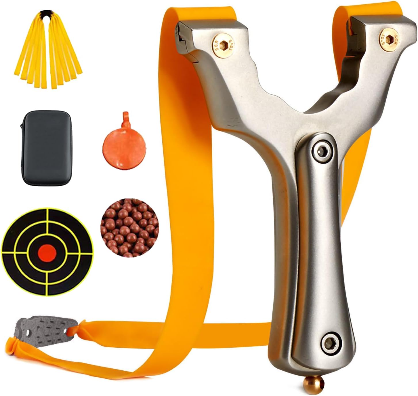 Amazon.com : TIETHEKNOT Precision Slingshot Set for Outdoor Sports and ...