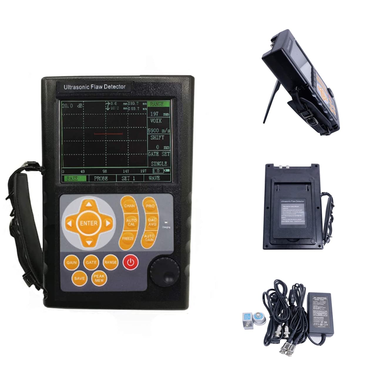 CNYST Ultrasonic Flaw Detector Tools Defectoscope DAC AVG Ultrasonic ...