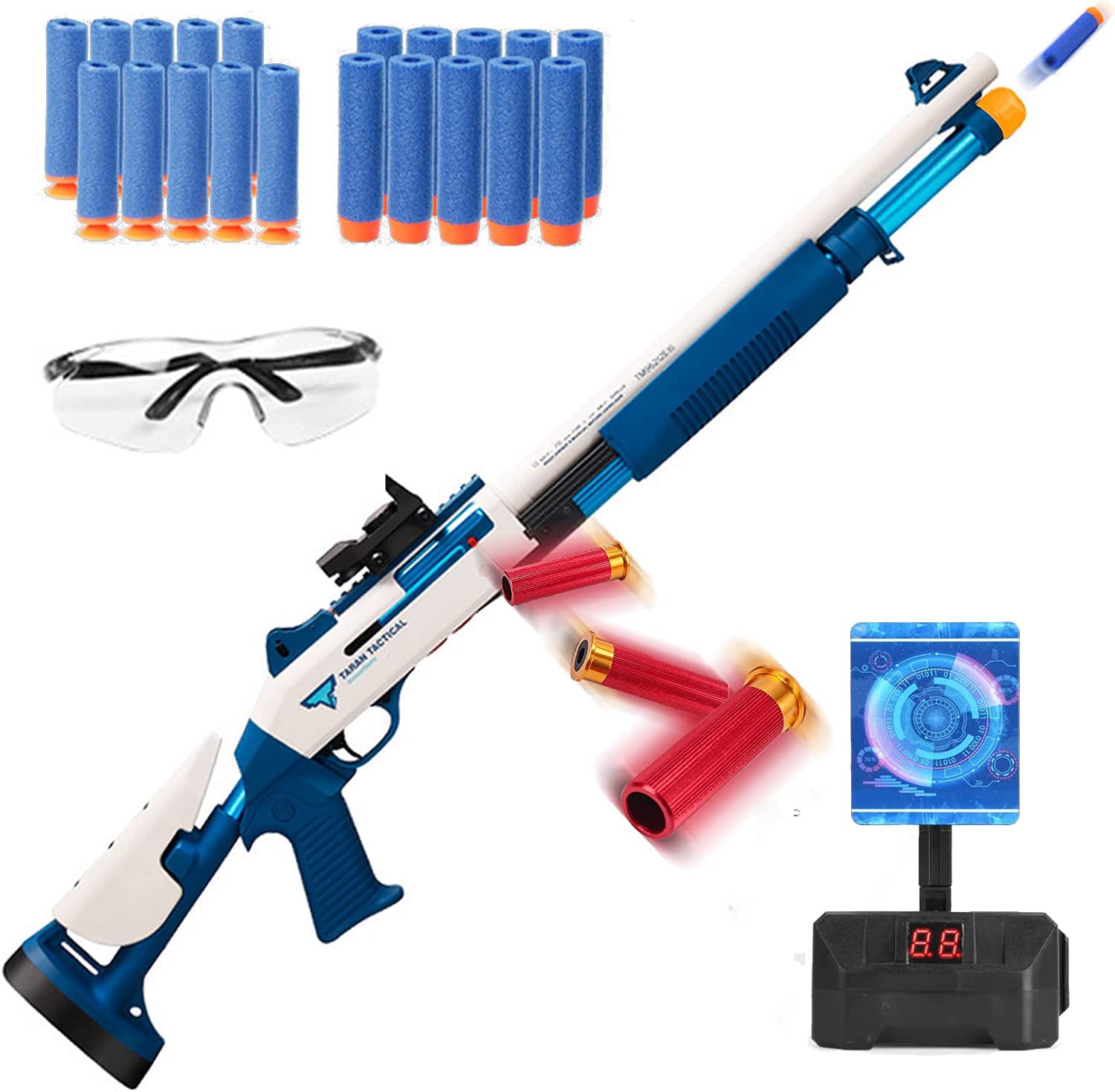 Buy Toy Blaster for Nerf s Soft Foam Bullet Darts, XM1014 Air Powered ...