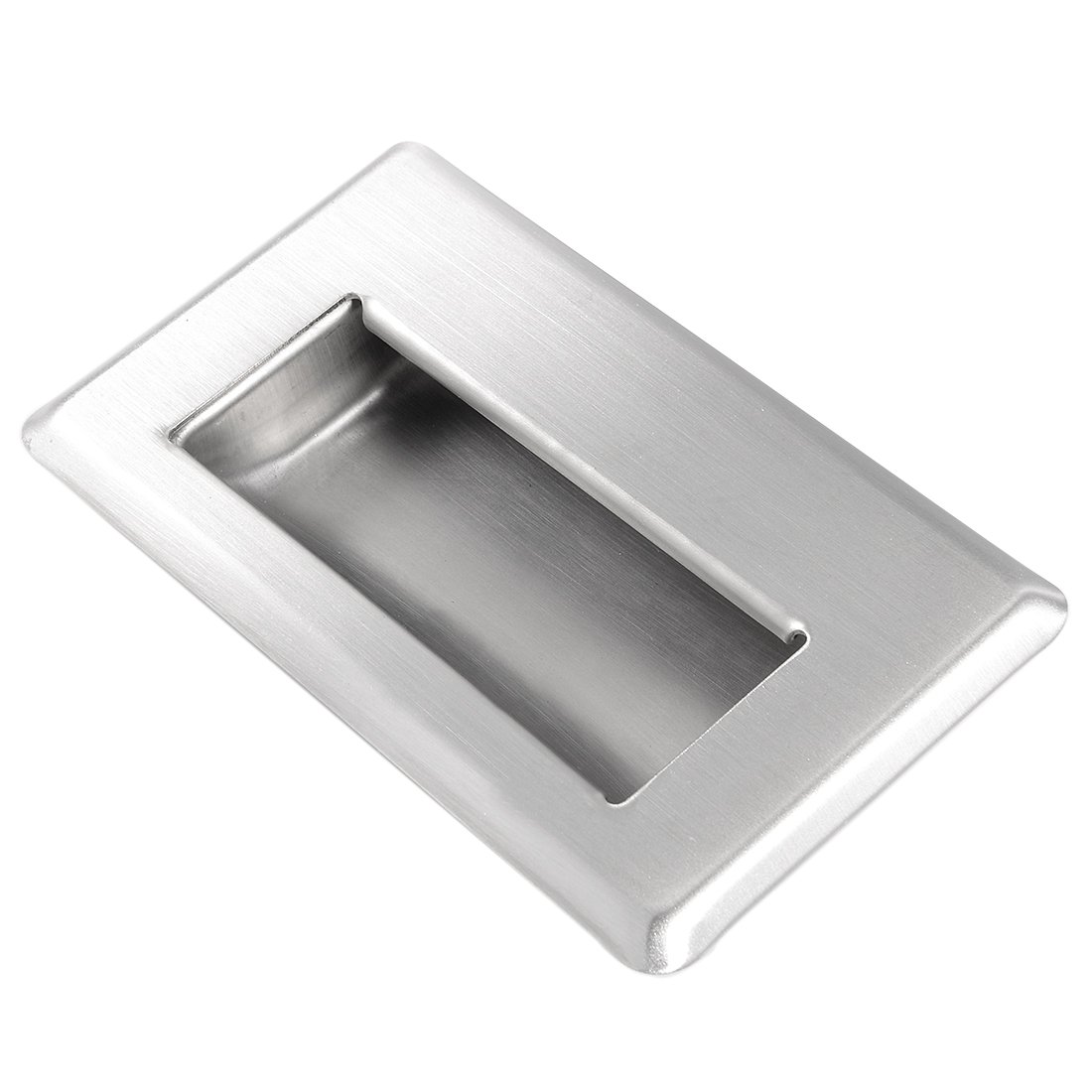 uxcell 4-3/4-inch x 2-3/4-inch Recessed Type Flush Pull Door Handle 304 ...