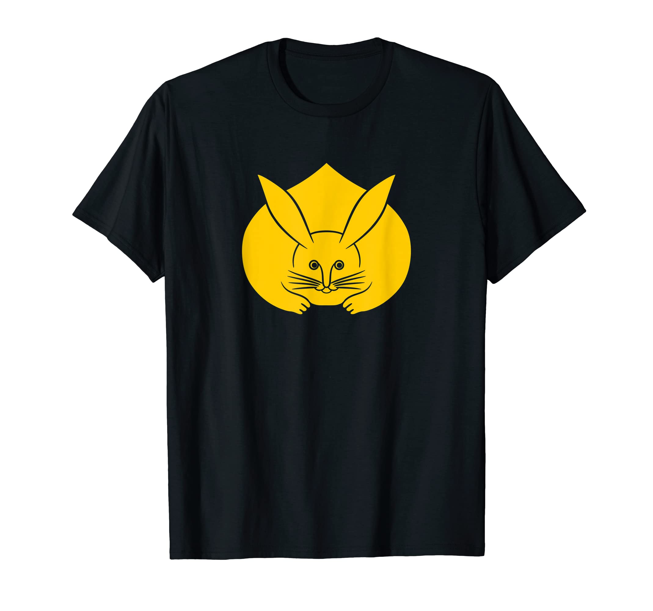 Amazon.com: Usagi kamon japanese rabbit in yellow T-Shirt : Clothing ...