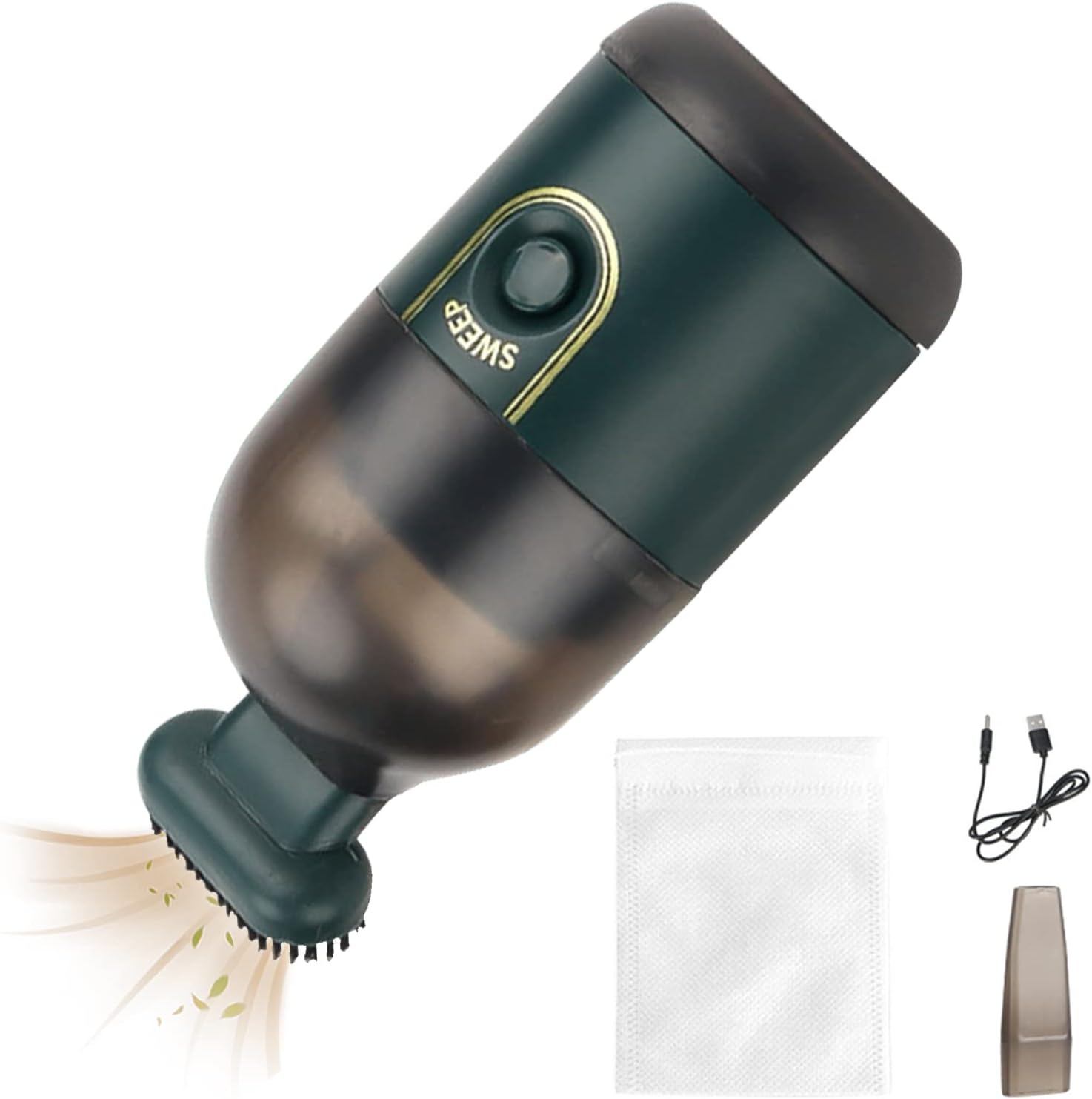 Amazon.com - Mini Handheld Vacuum Cleaner, 0.26LB 2200Pa Rechargeable ...