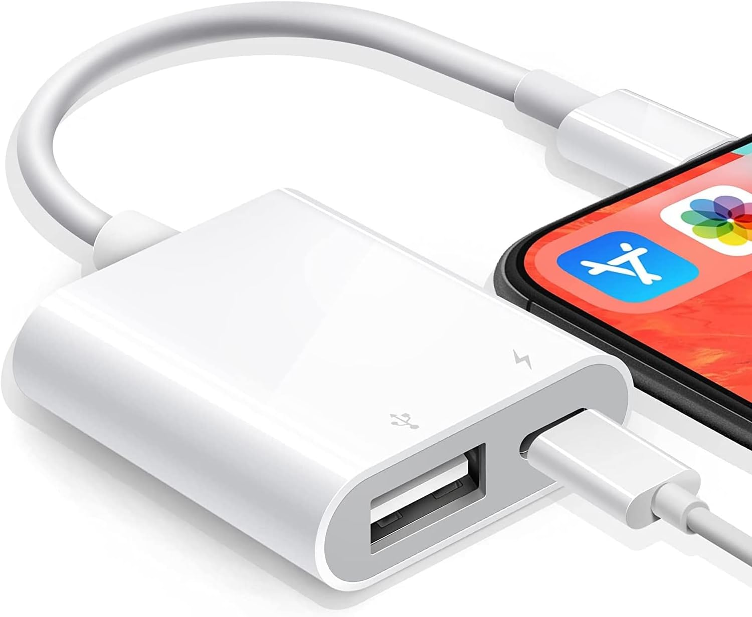 Amazon.com: Apple MFi Certified Lightning to USB 3.0 Adapter for iPhone ...